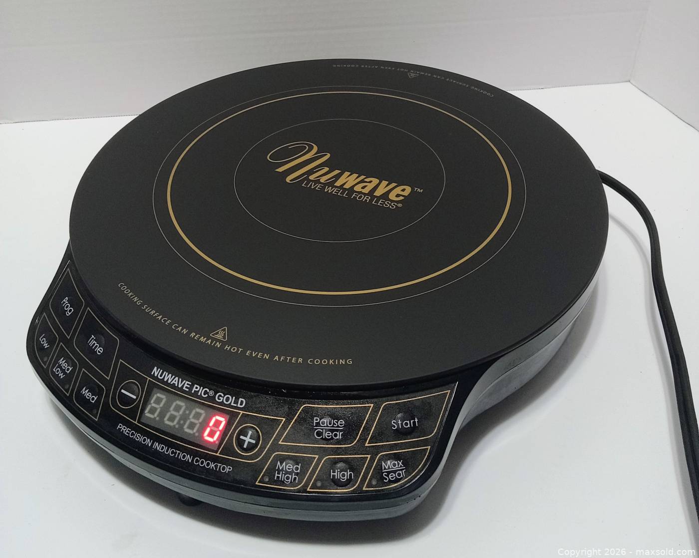 NuWave PIC Gold Induction Cooktop | Maxsold
