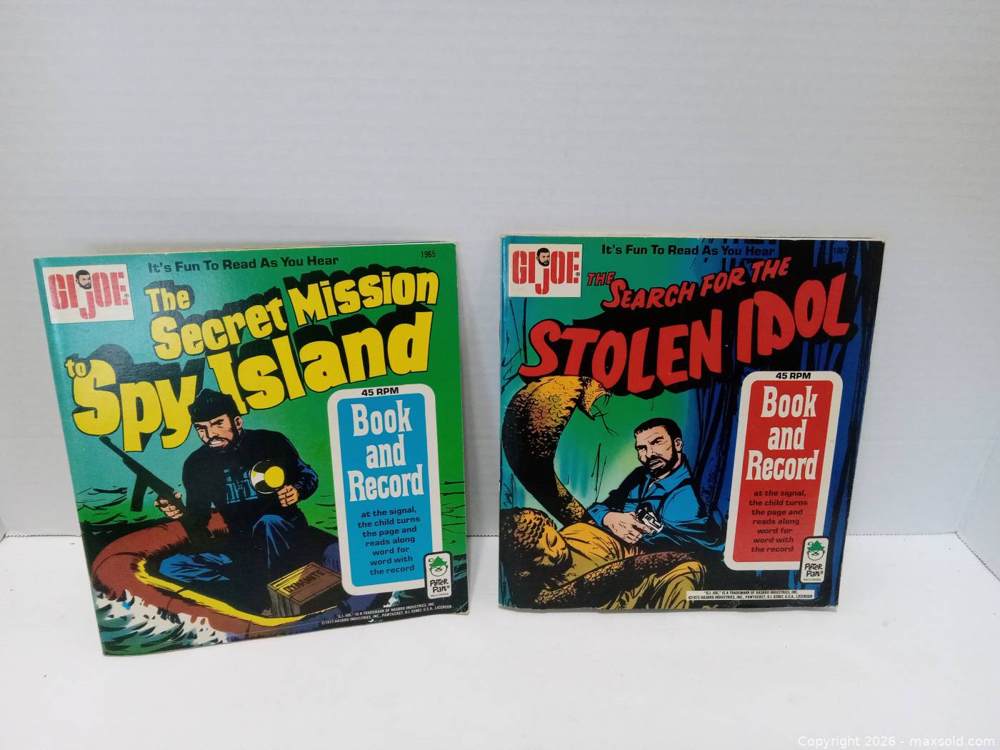 GI Joe book and record sets | Maxsold