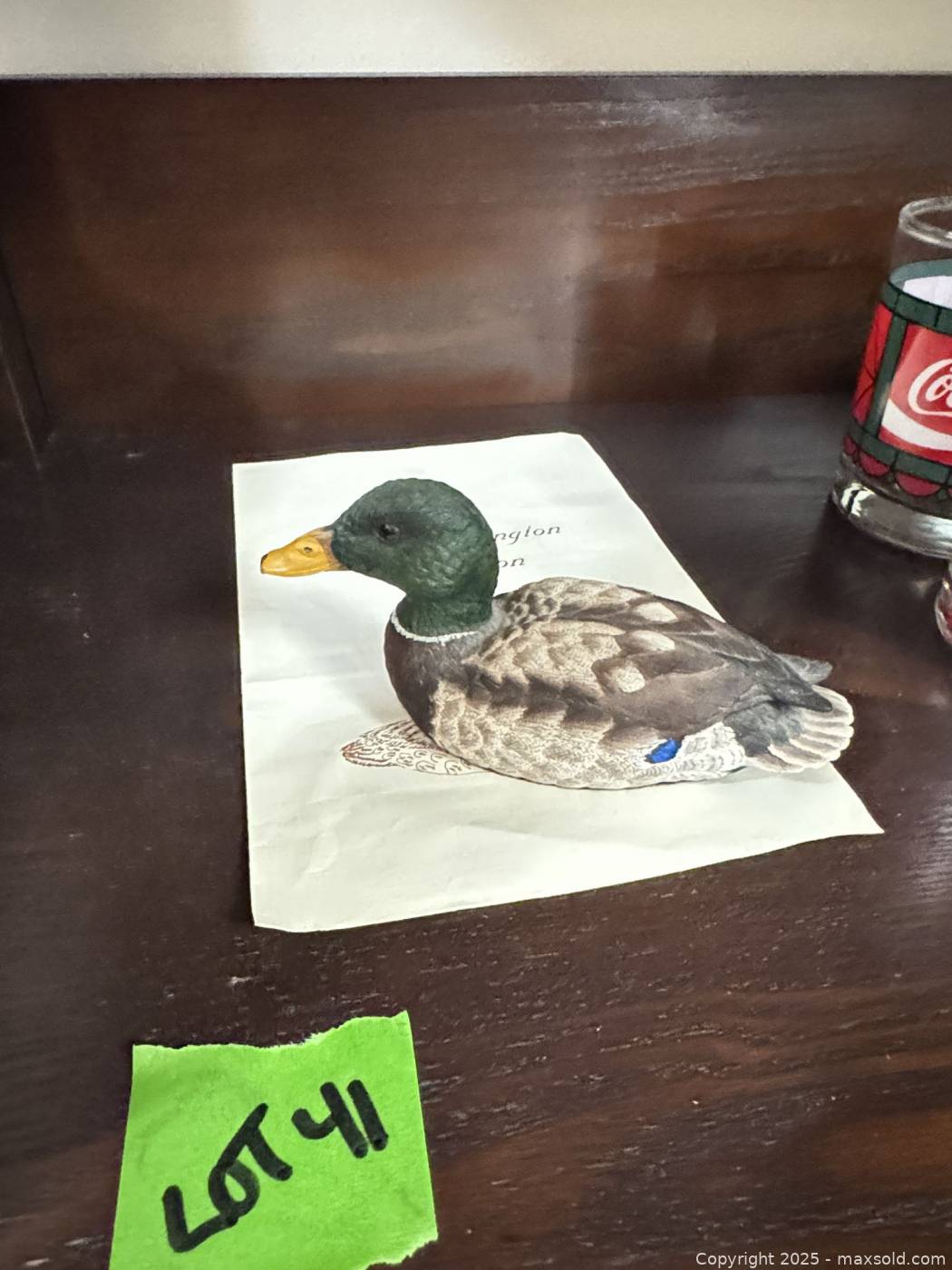 Gary Huntington Mini Mallard Drake Figurine | Maxsold
