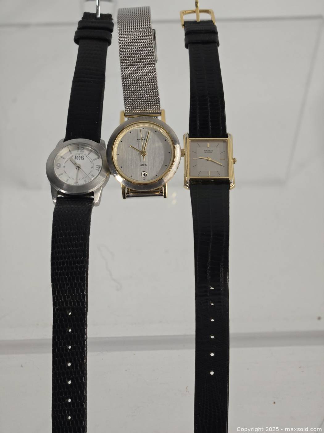 Roots Skagen Seiko wrist watches stainless steel | Maxsold