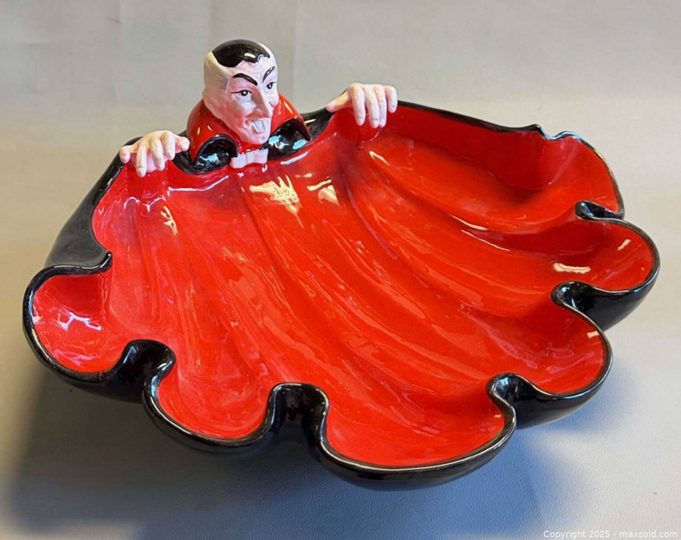 Fitz & Floyd Dracula Vampire Candy Bowl | Maxsold