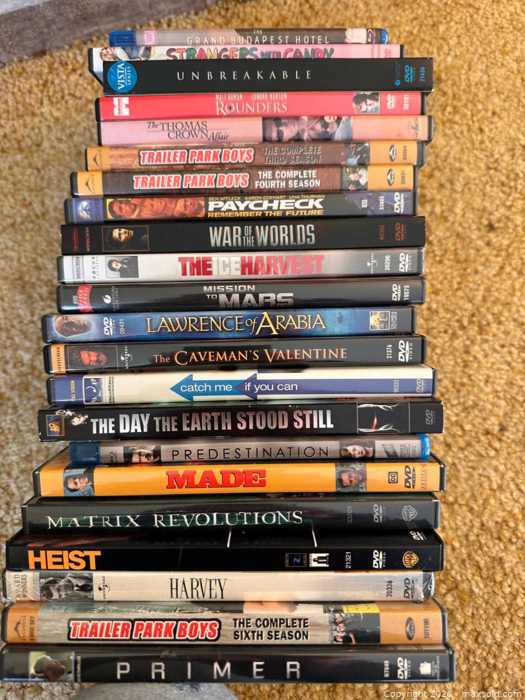 DVD and Blu-ray movie assortment | Maxsold