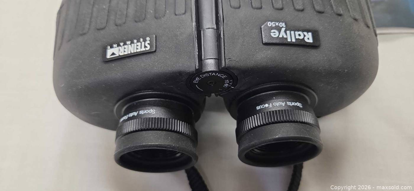 Steiner Rallye 8x50 binoculars with box and manual | Maxsold