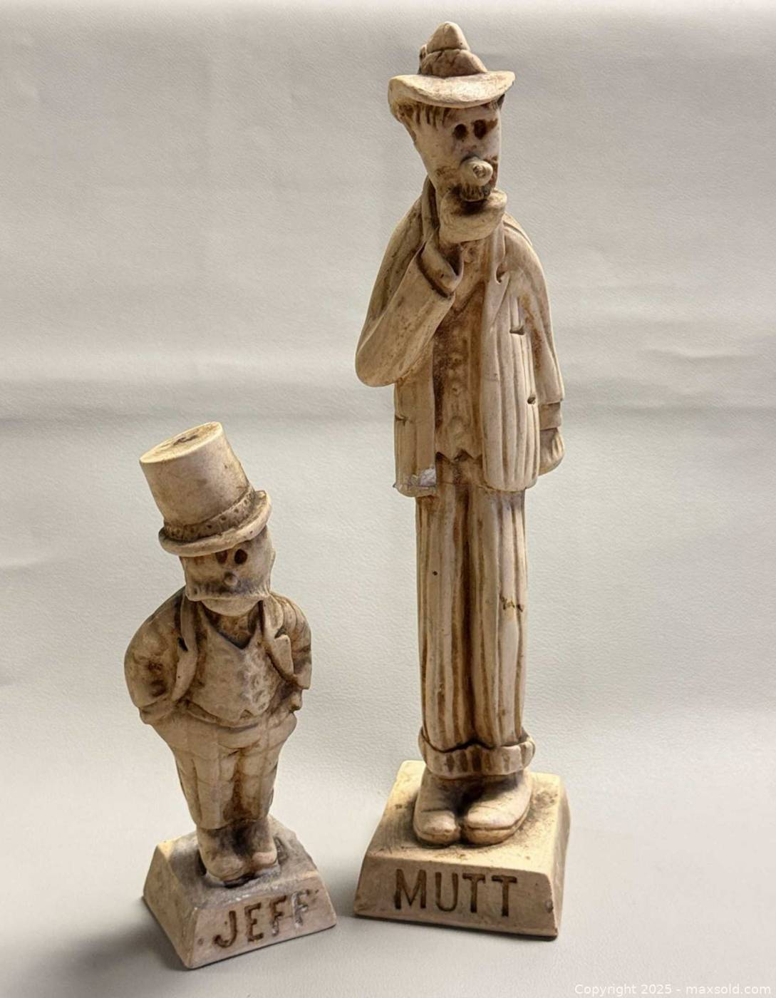 Antique Mutt & Jeff Grouch Killers Figurines | Maxsold