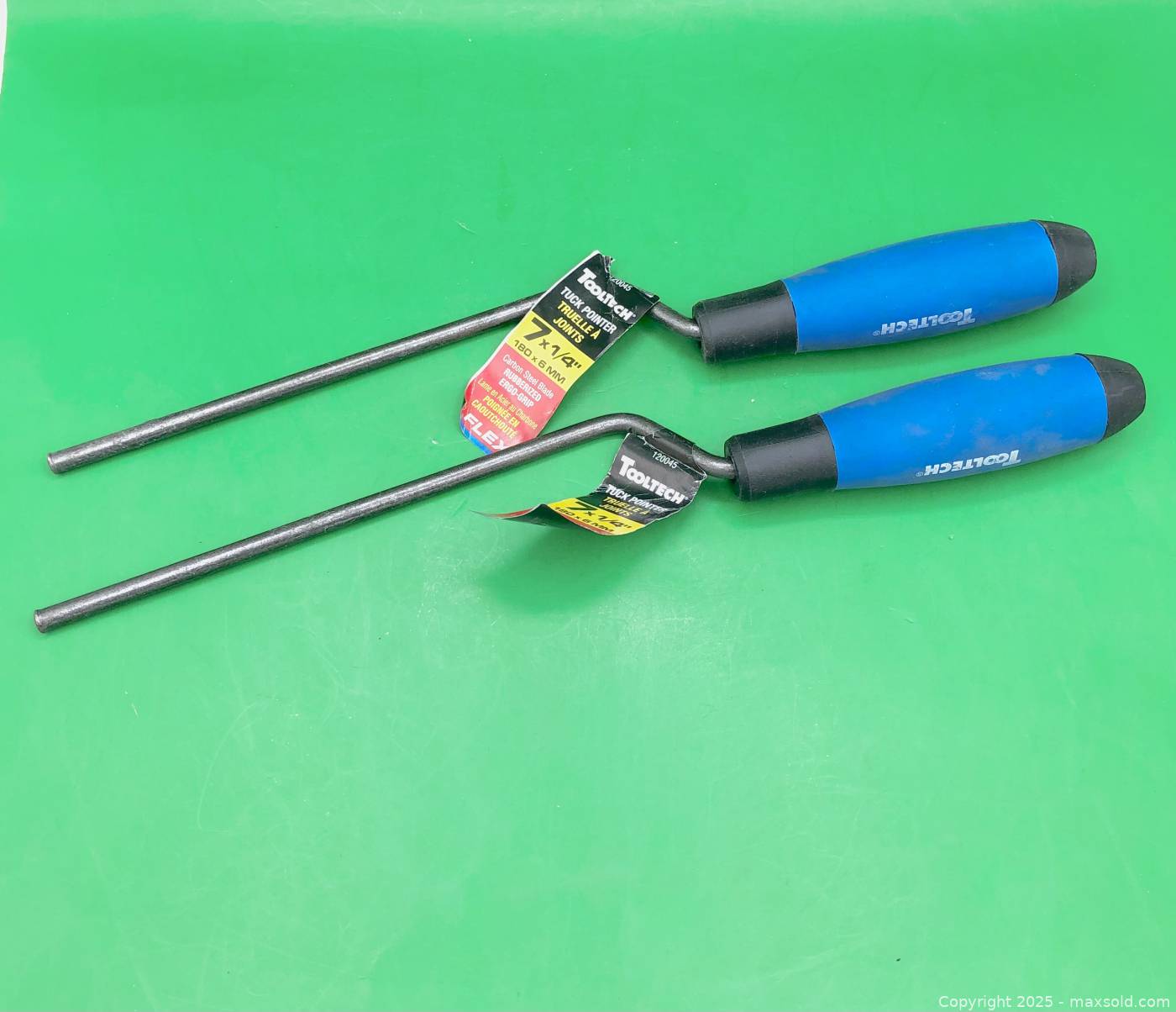 2 Pc ToolTech tuck pointers 7 in x 1/4 in | Maxsold