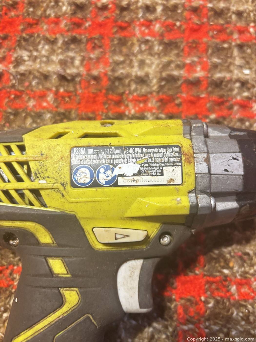 Ryobi P236A 18V ONE+ 1/4" Impact Driver | Maxsold