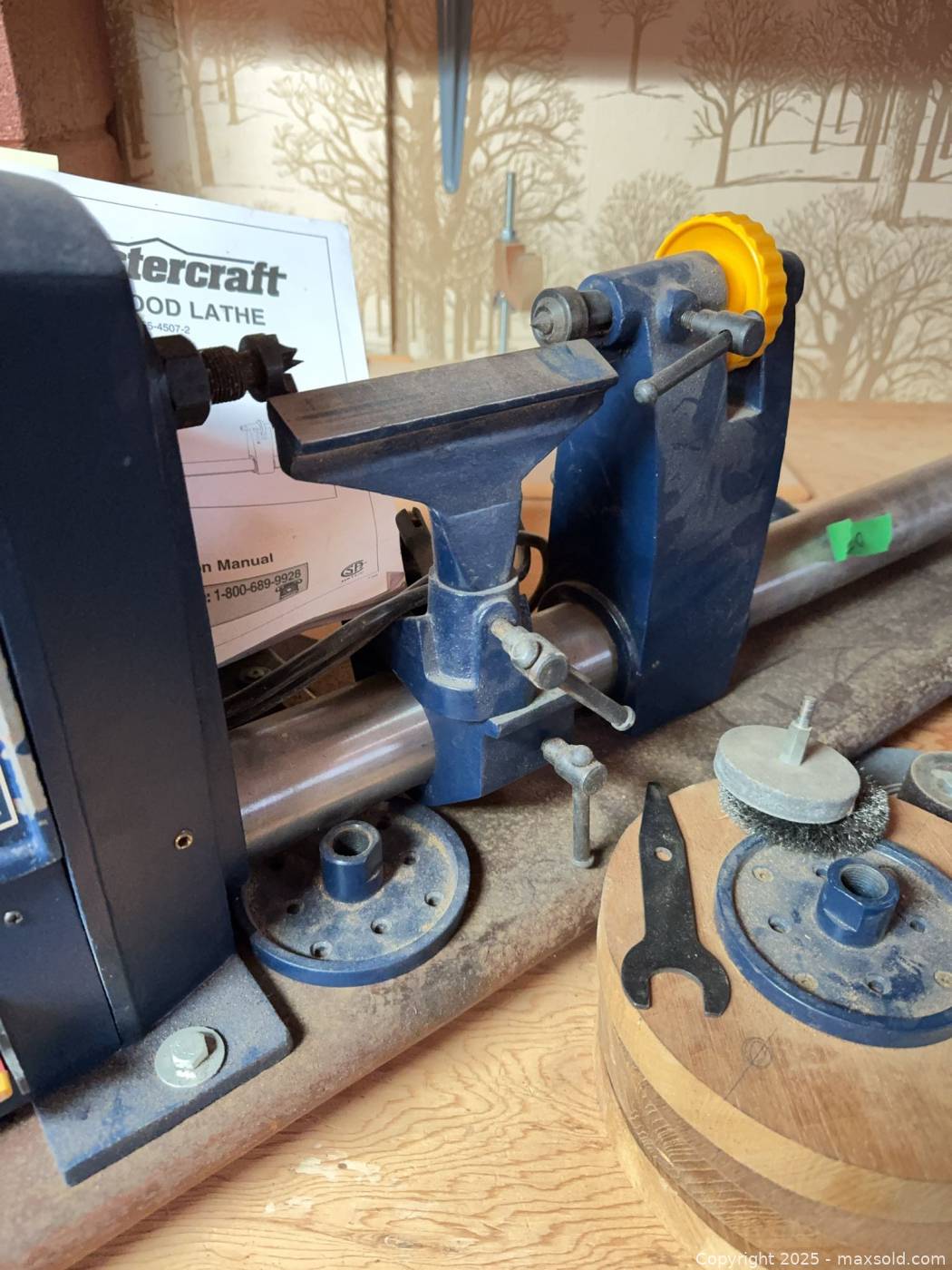 Mastercraft 37" Wood Lathe Model 55-4507-2 | Maxsold