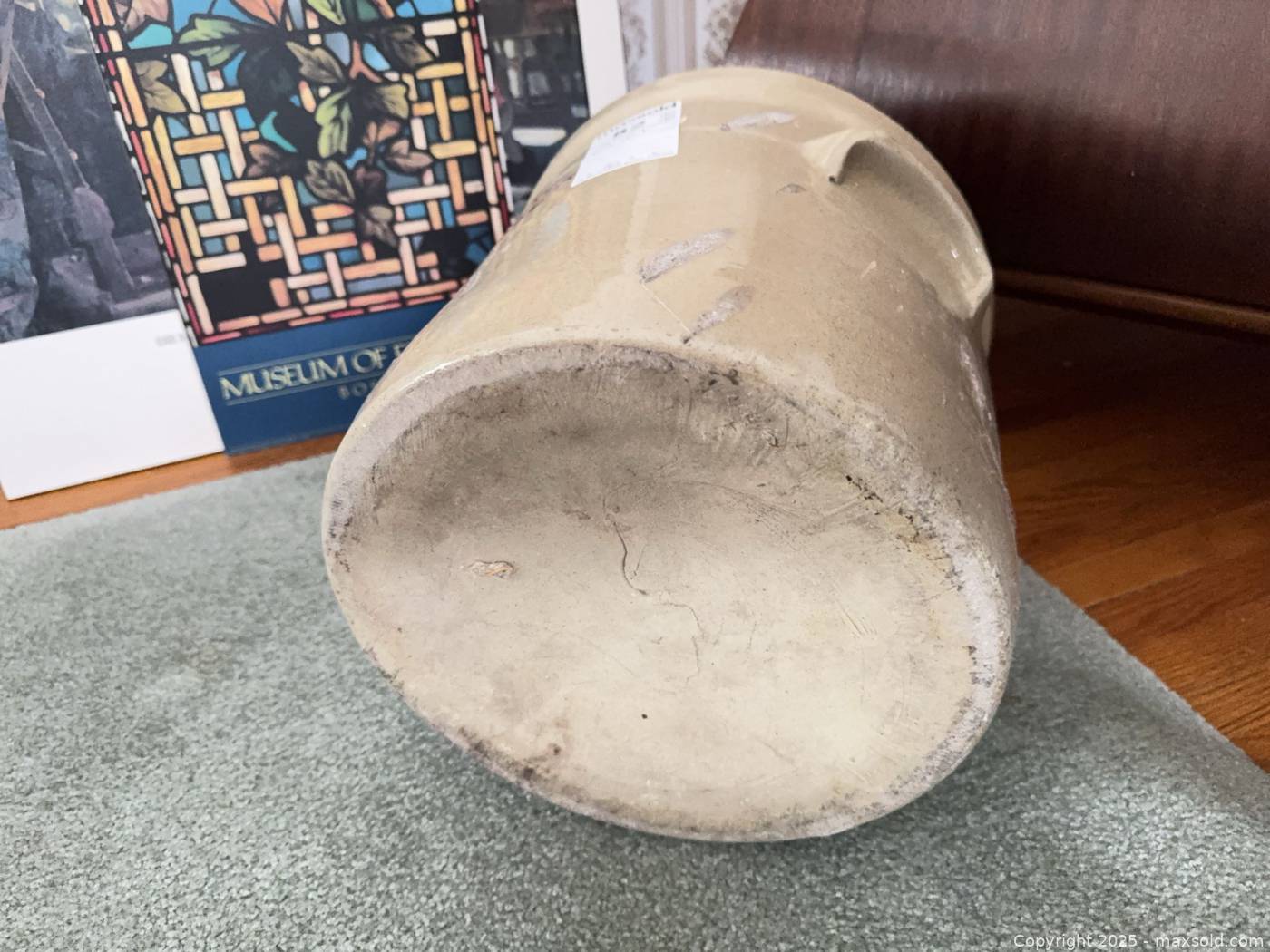 Vintage stoneware open crock | Maxsold