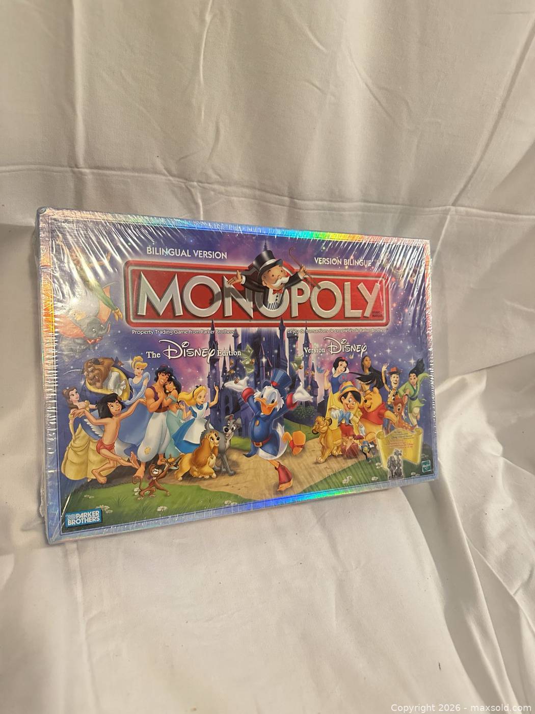 Monopoly The Walt Disney Edition sealed 2001 board game | Maxsold