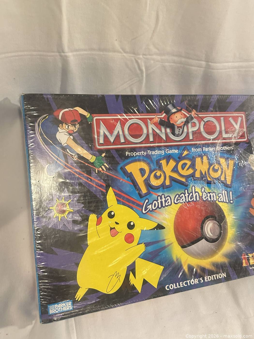 1999 Pokémon Monopoly Collector's Edition, sealed | Maxsold