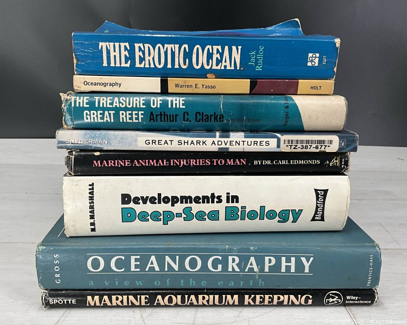 Oceanography and Marine Adventure Books | Maxsold
