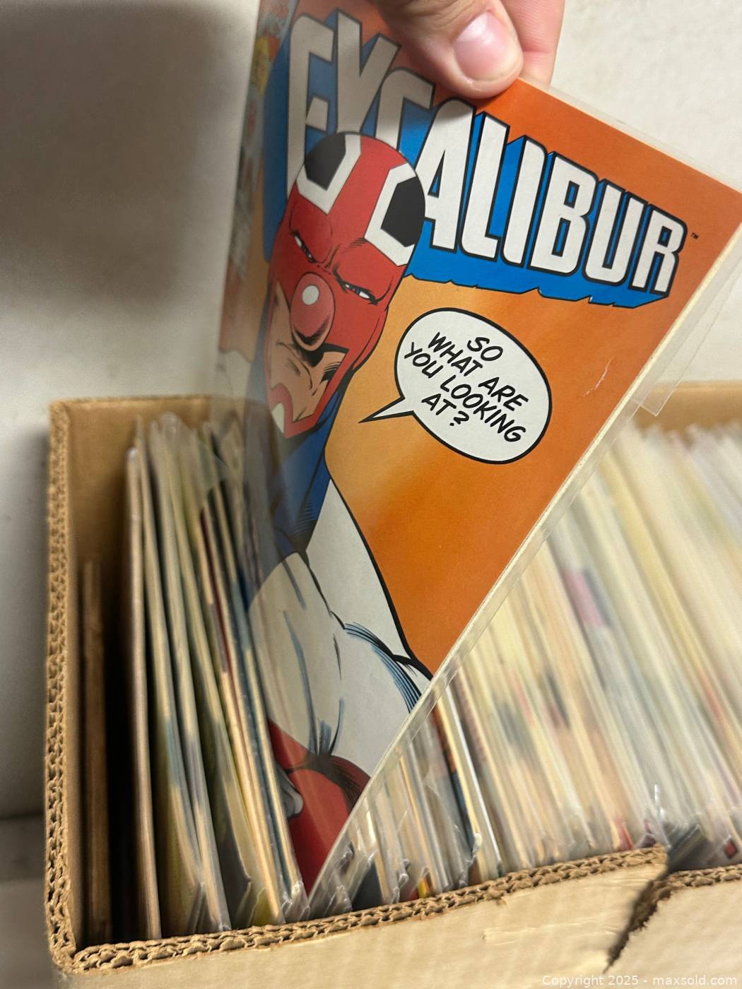 Mixed 1980s-1990s DC & Marvel single-issue comic book lot | Maxsold