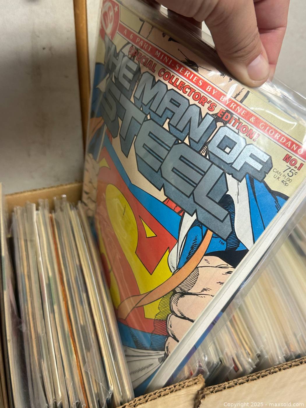Mixed 1980s-1990s DC & Marvel single-issue comic book lot | Maxsold