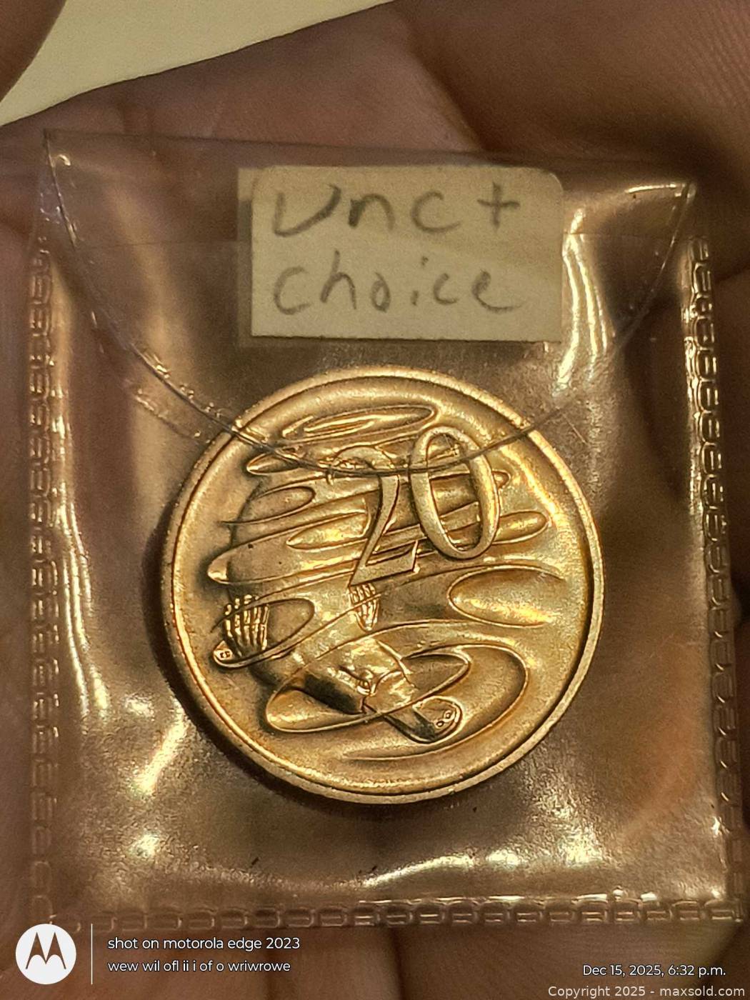 1998 Australia 20 Cent Coin | Maxsold