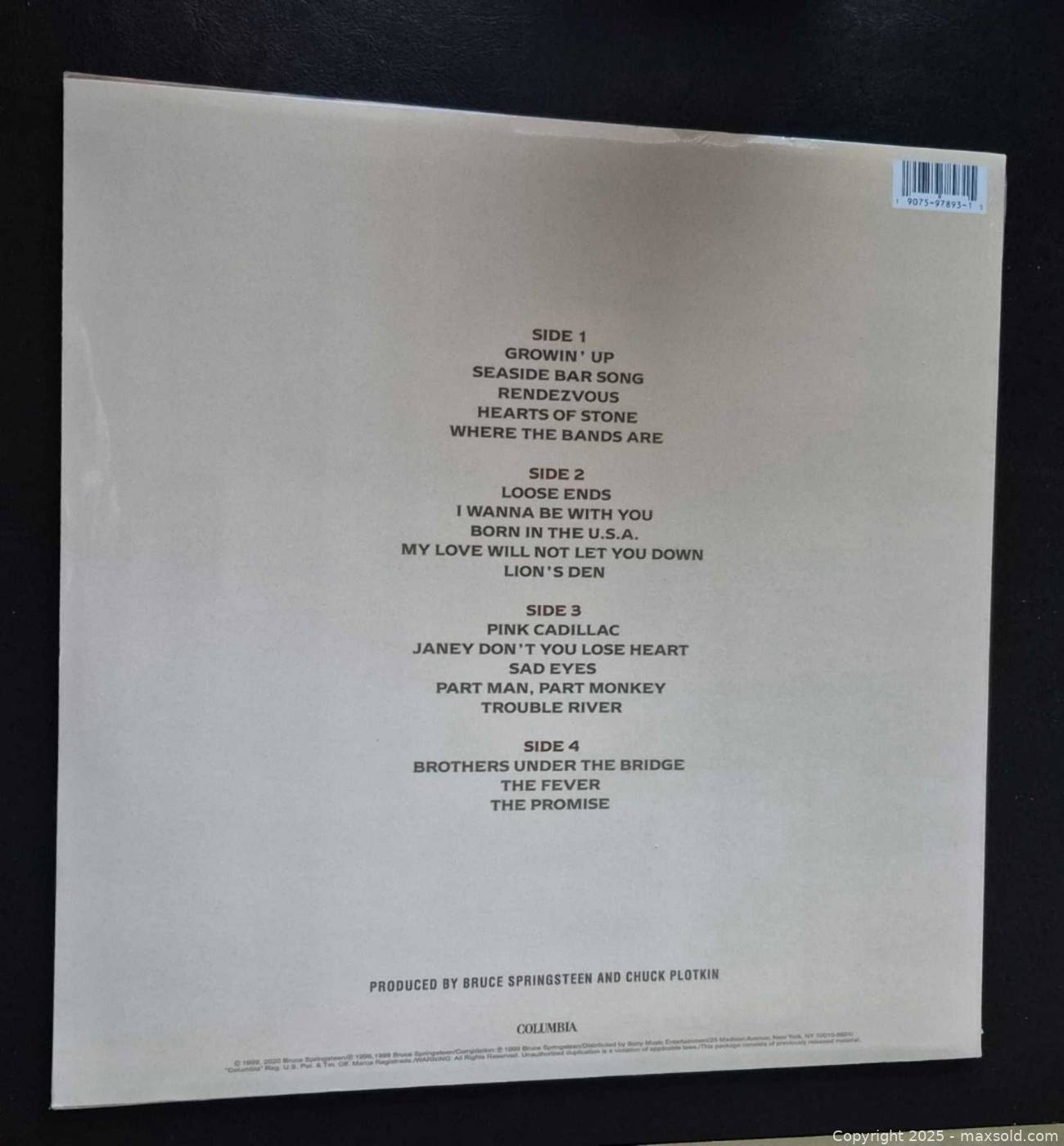 Bruce Springsteen “18 Tracks” 2-LP 12" vinyl 2020 reissue | Maxsold