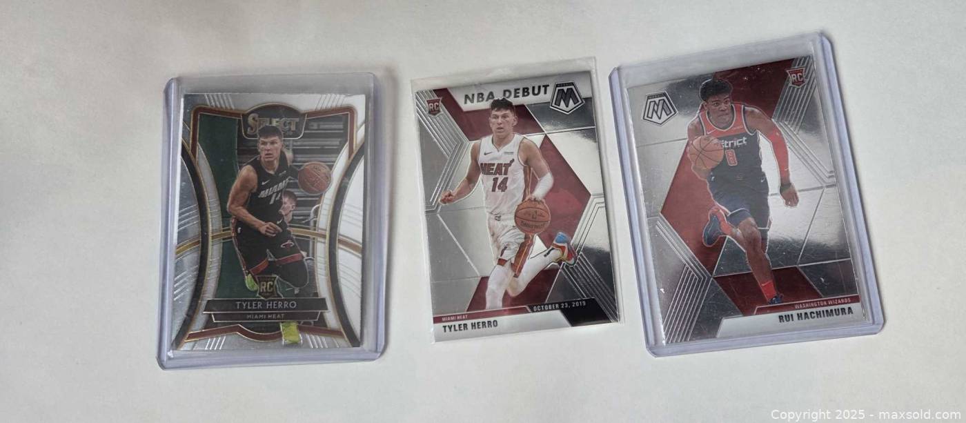 Tyler Herro And Rui Hachimura Rookie Cards | Maxsold