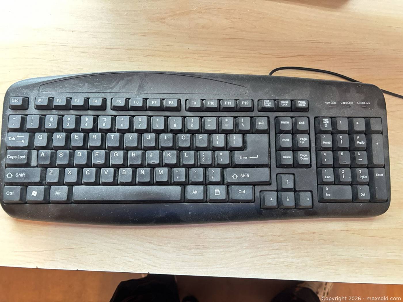 Onn Wired USB Desktop Keyboard | Maxsold