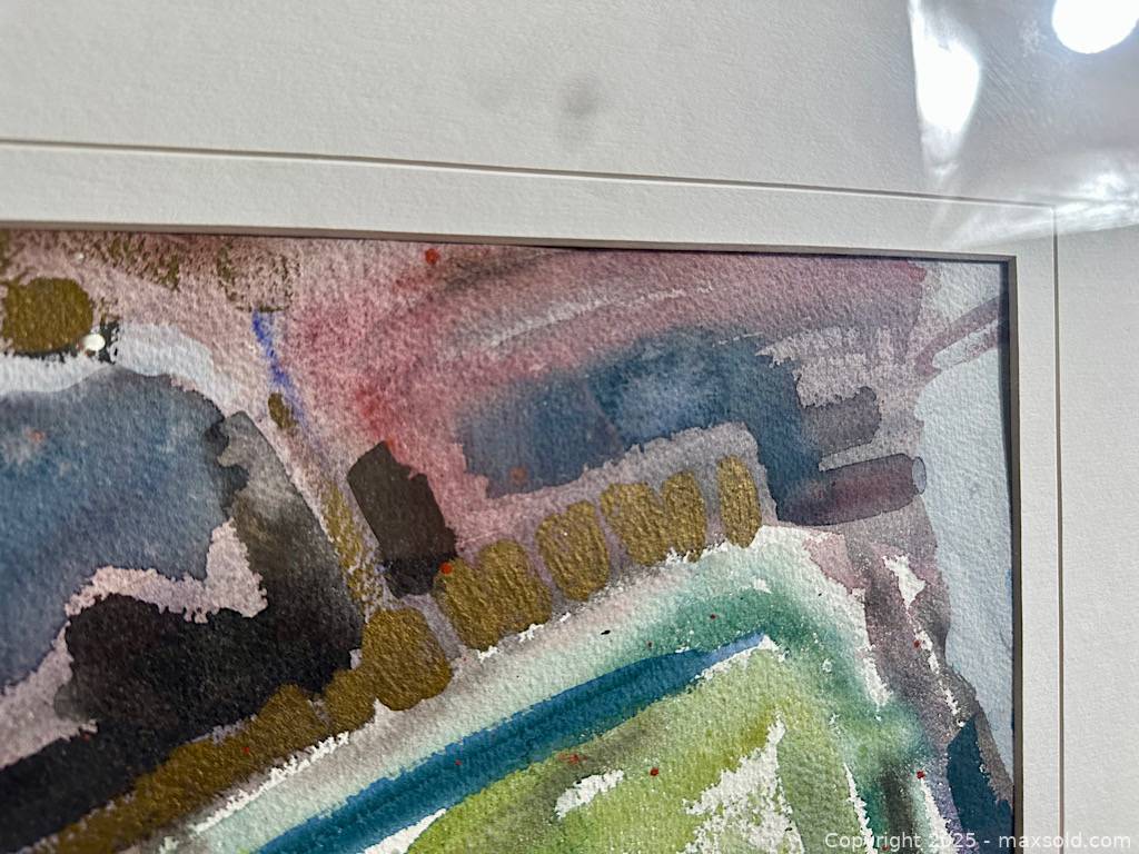 Original framed watercolour painting by Edith Smith | Maxsold