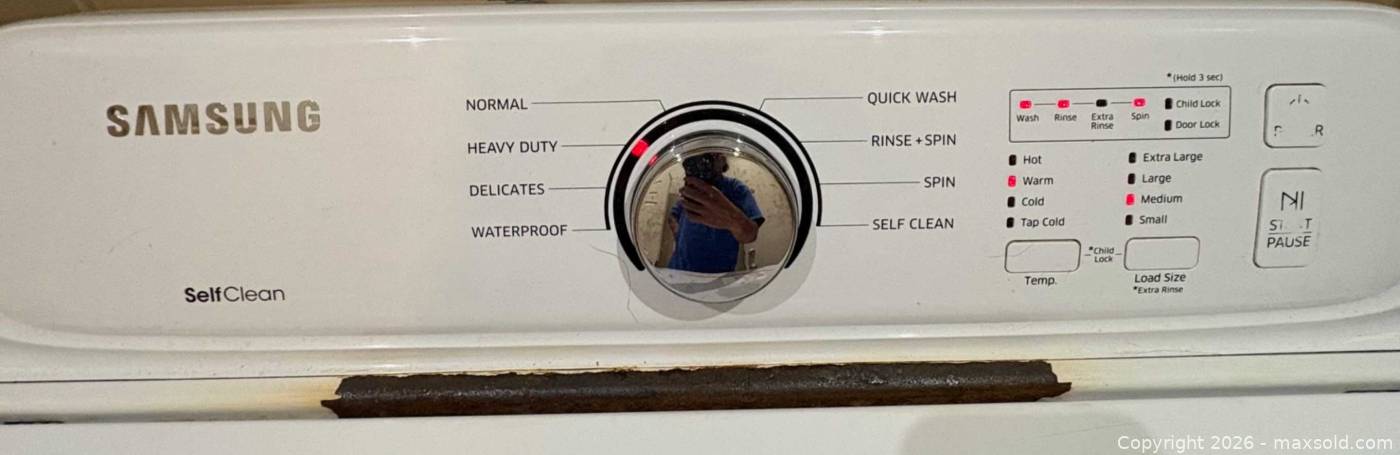 Samsung WA40J3000AW/A2 top-load washer | Maxsold
