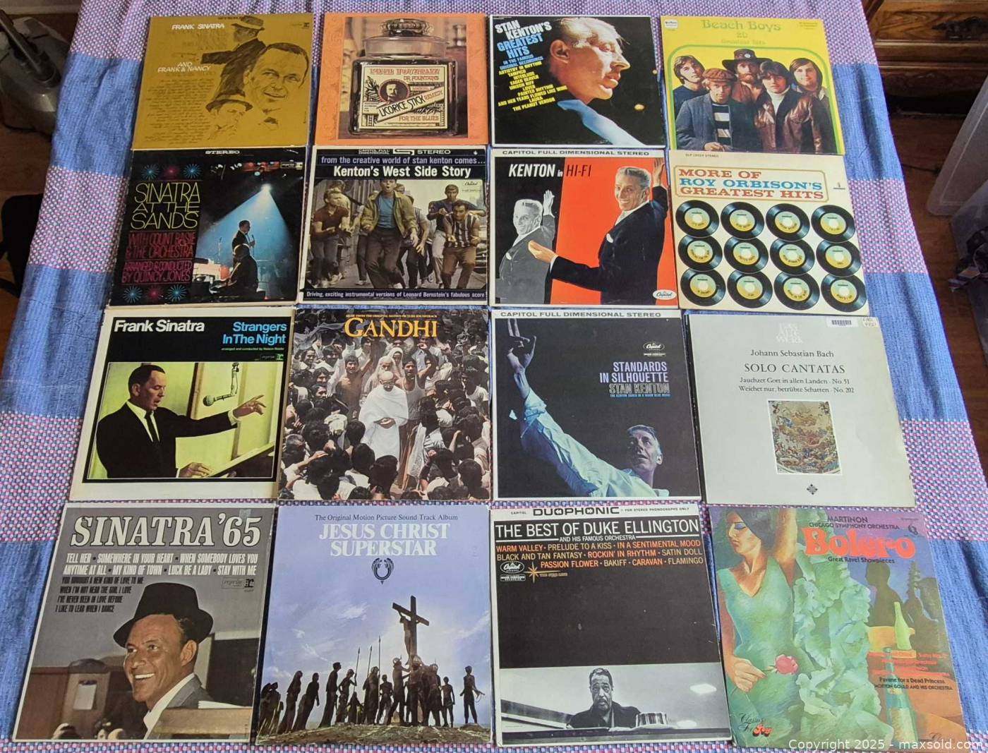 16 12" vinyl LP records – jazz, pop, classical, soundtrack | Maxsold