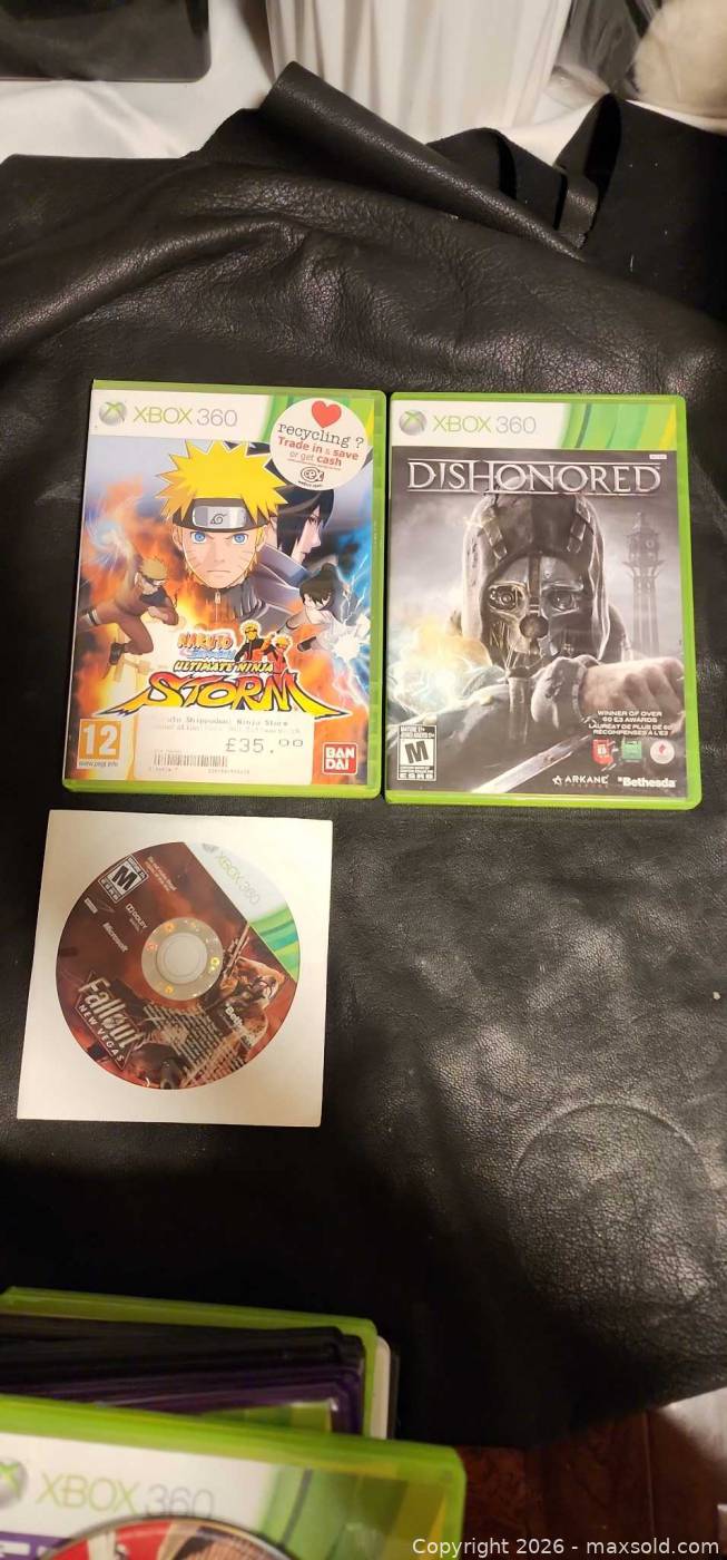 Fallout New Vegas, Naruto Shippuden Ultimate Ninja Storm, Dishonored ...