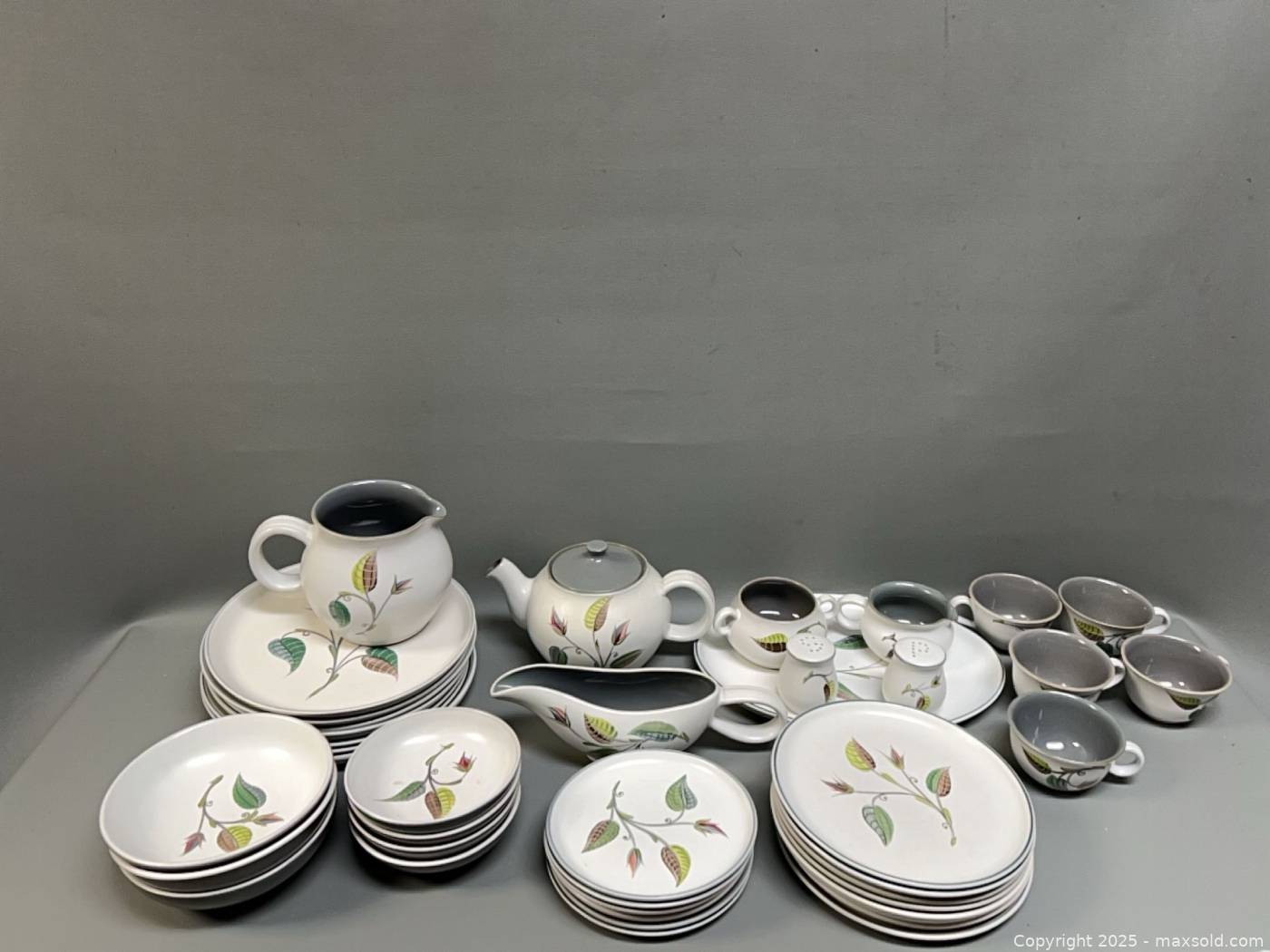 Denby England stoneware dinnerware 39pc | Maxsold