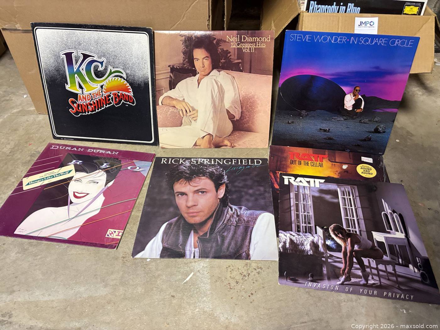 Approx. 100 Vinyl Records 70s-80s | Maxsold
