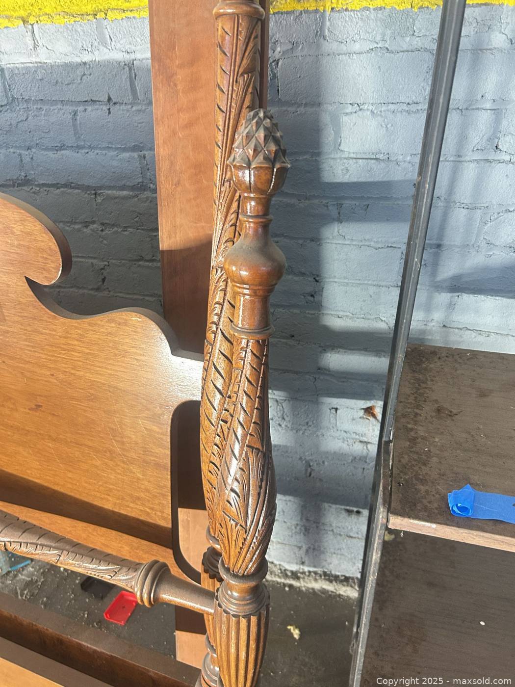 Benbow Full/Double Hardwood Bed Frame | Maxsold