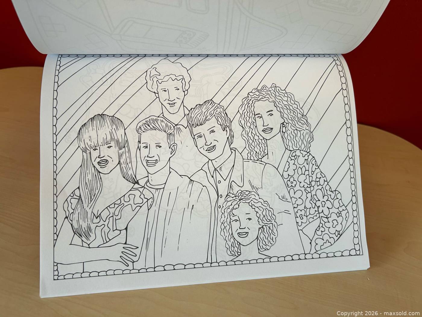 1990s Adult Coloring Book | Maxsold