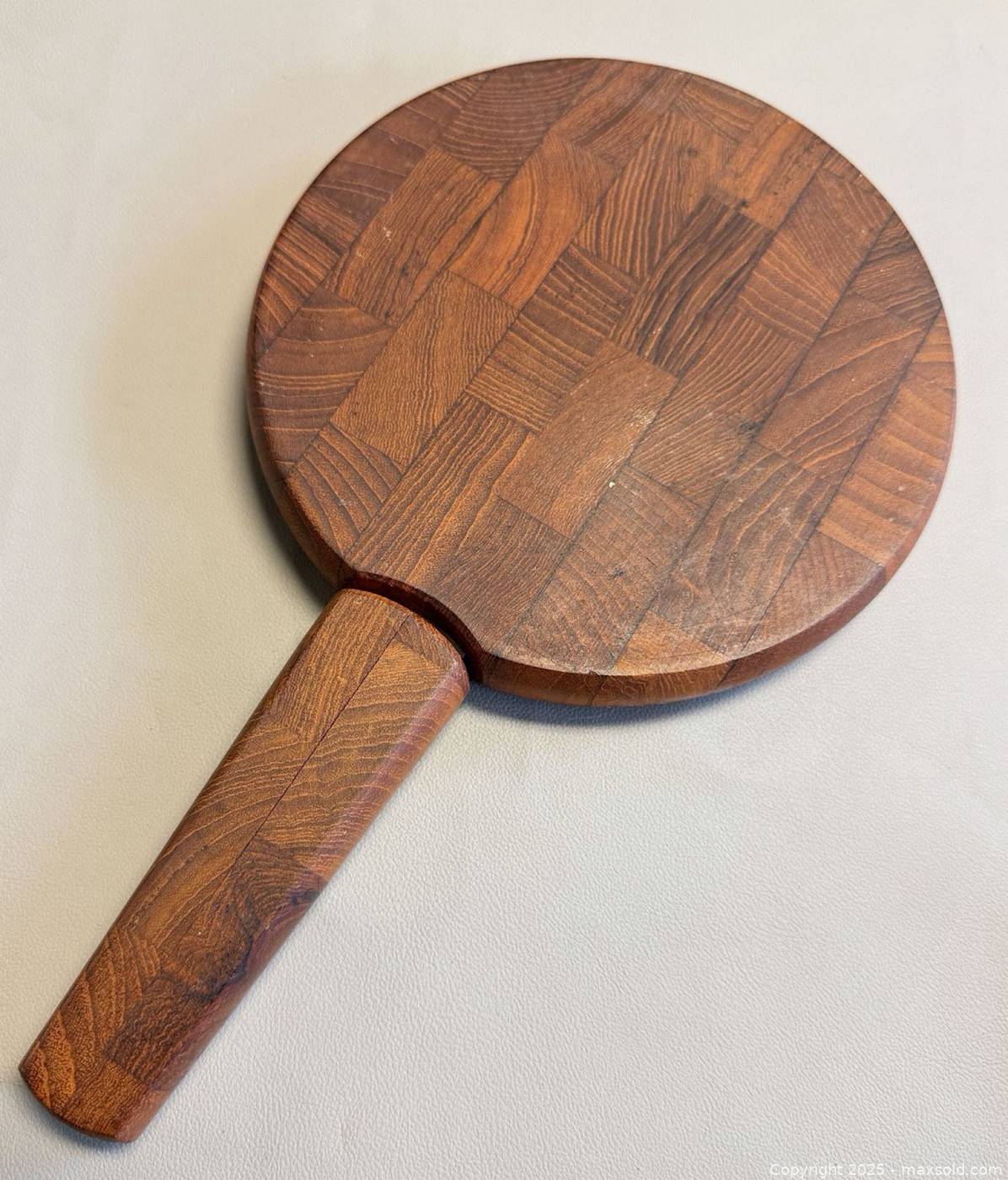 Dansk teak cheese board set, 12 forks, slicer | Maxsold