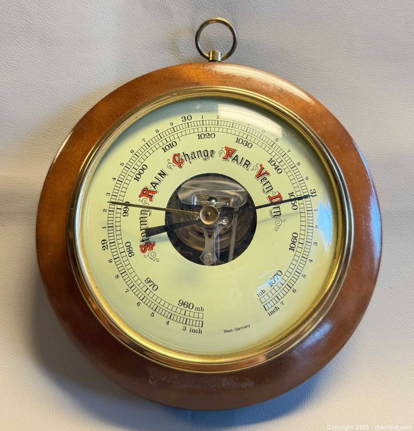 Vintage German Wall Barometer | Maxsold