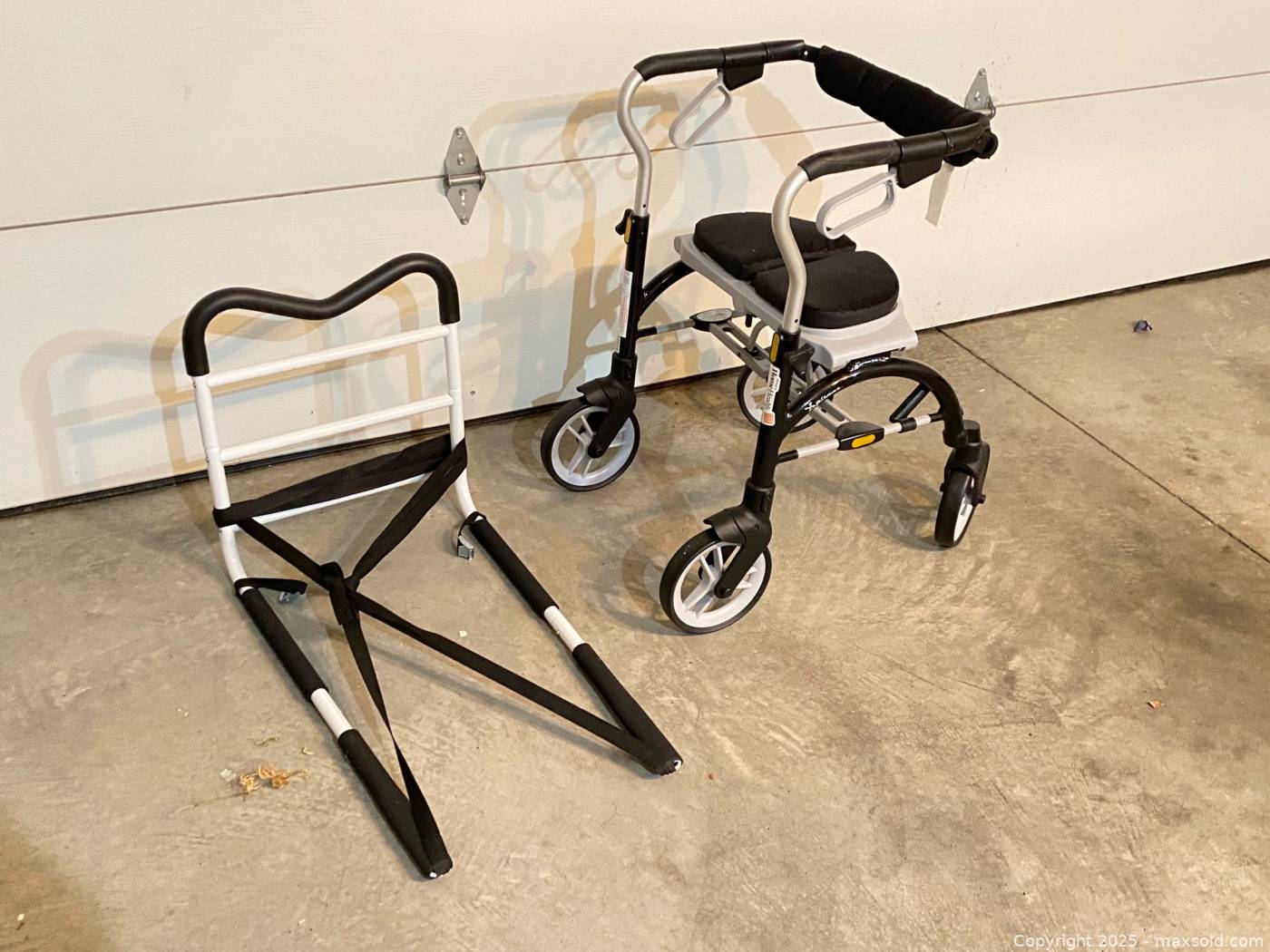 Rollator Walker and Bed Safety Rail | Maxsold