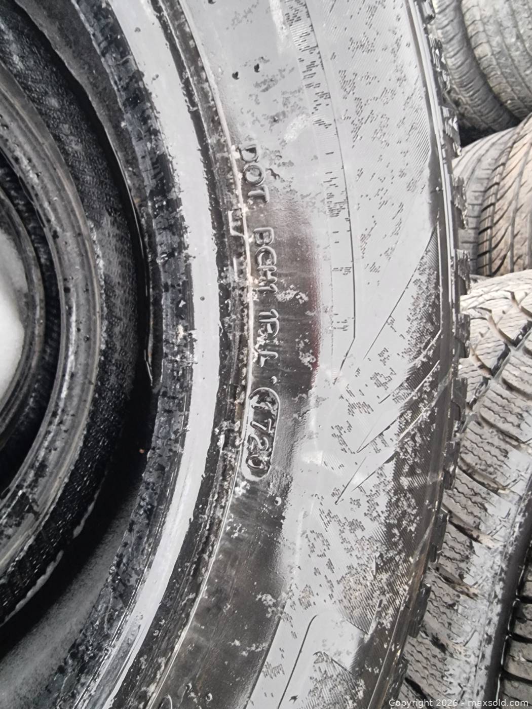 Set of four 225/65R17 winter tires | Maxsold