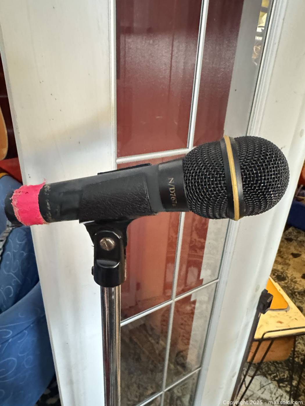 Nady microphone and two stands | Maxsold