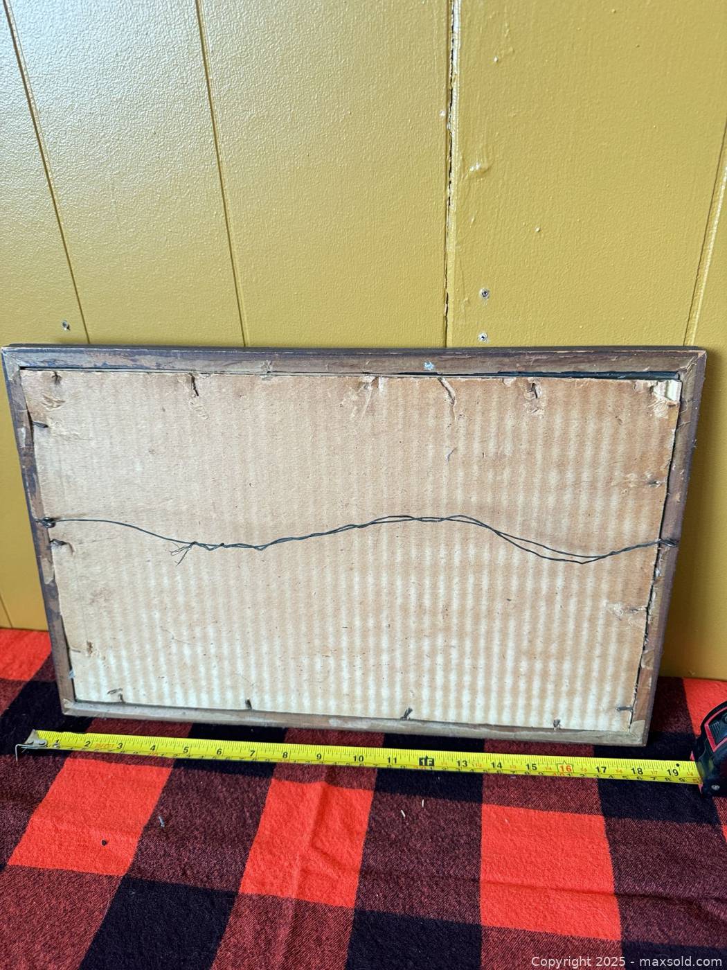 Vintage farm river watercolor painting | Maxsold