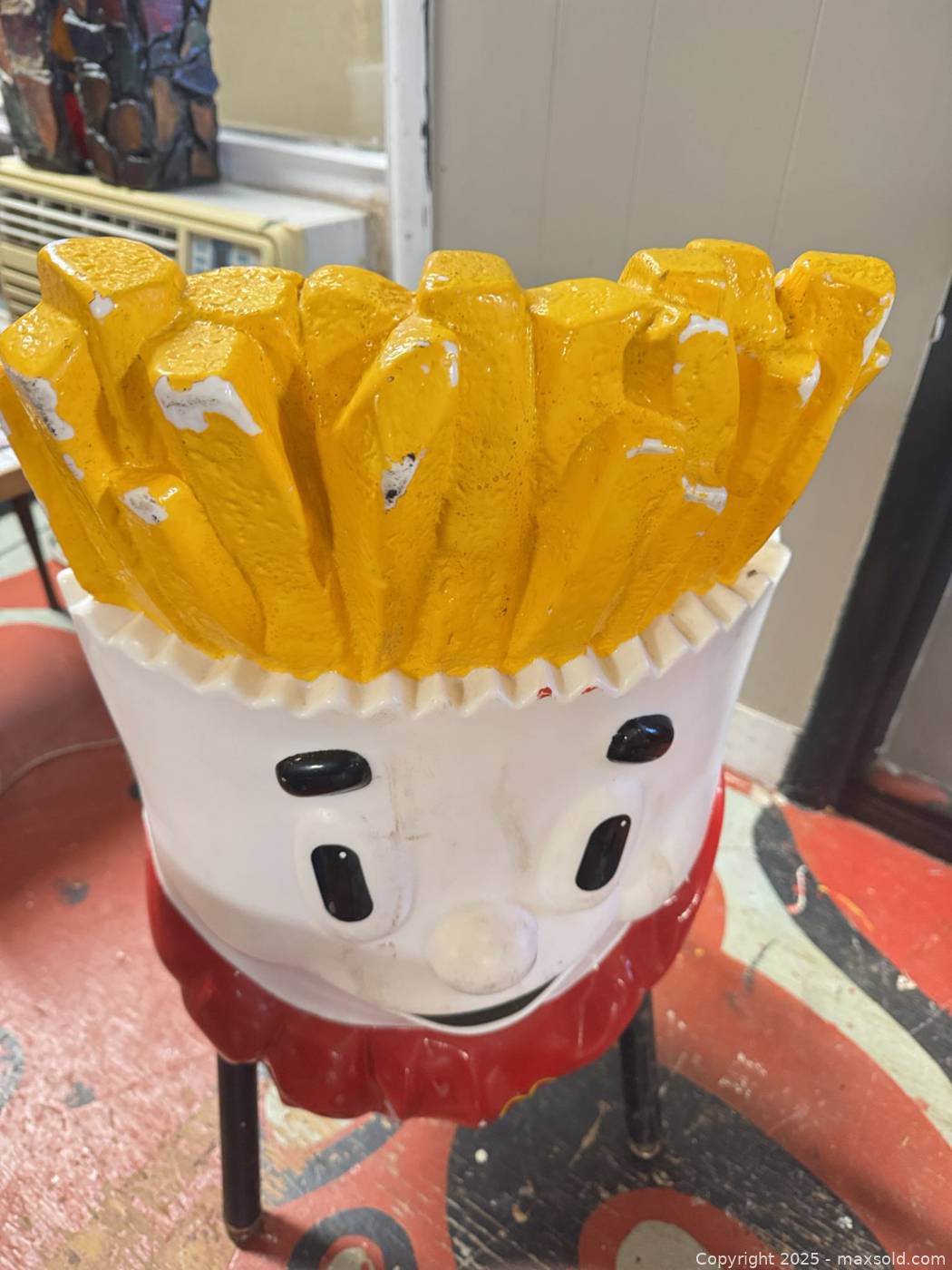 Vintage McDonald’s Fry Kid character chair | Maxsold
