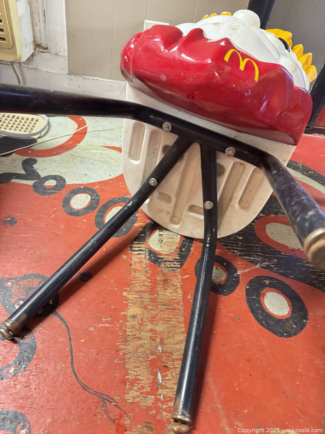 Vintage McDonald’s Fry Kid character chair | Maxsold