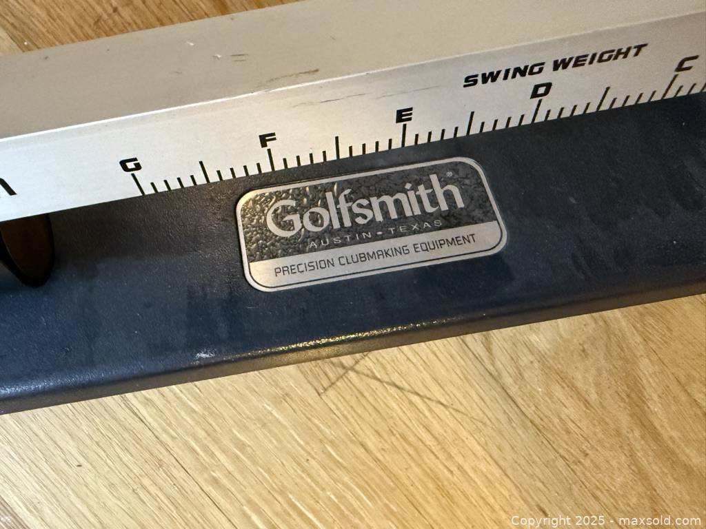 Golfsmith Precision Swing Weight Scale | Maxsold