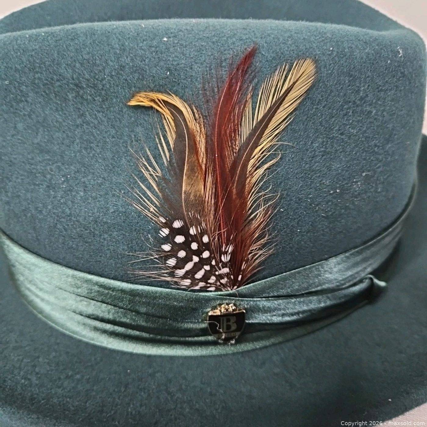 Bruno Capelo Giovani wool fedora hat large | Maxsold