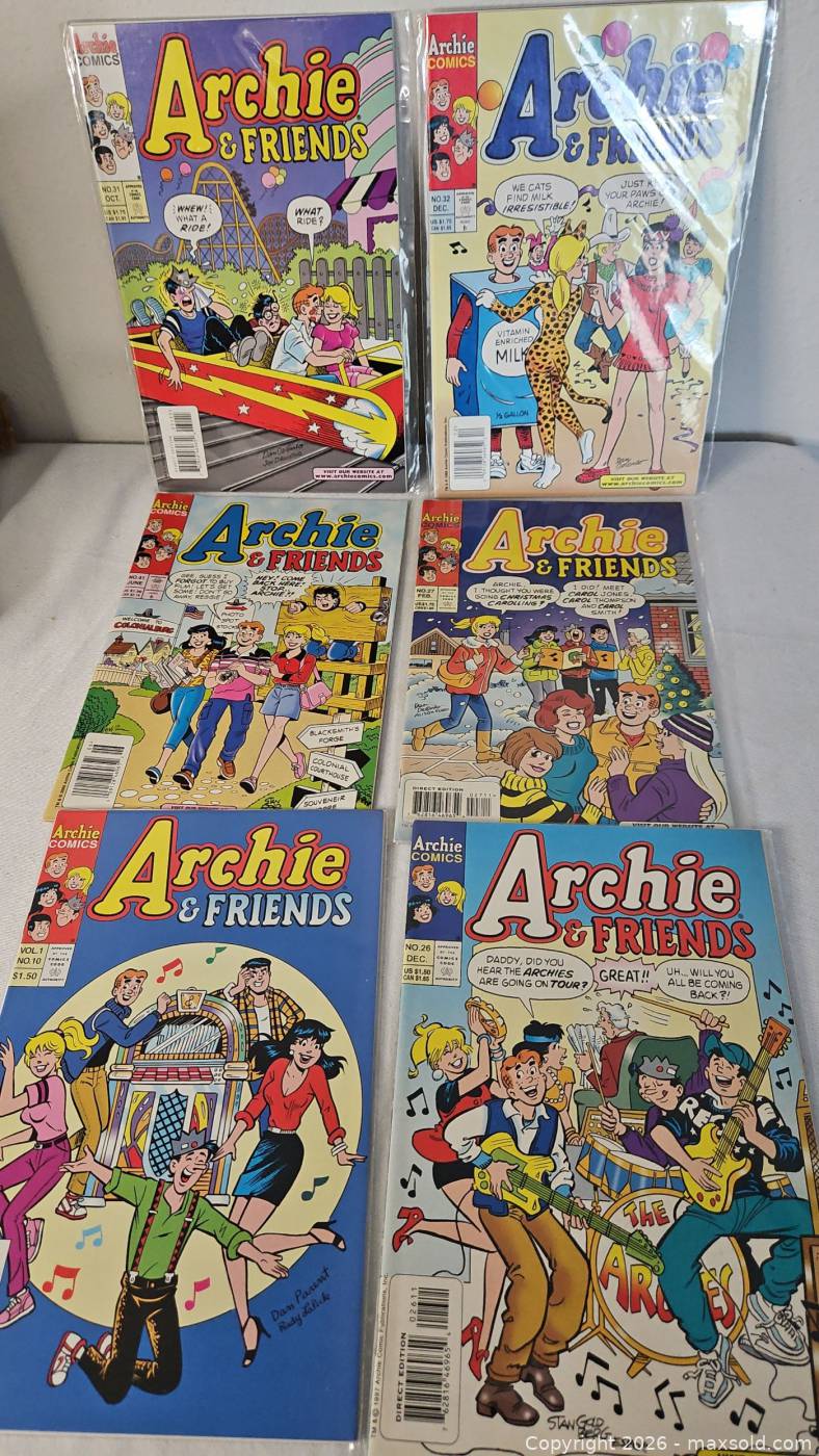 6 Archie & Friends comic books | Maxsold