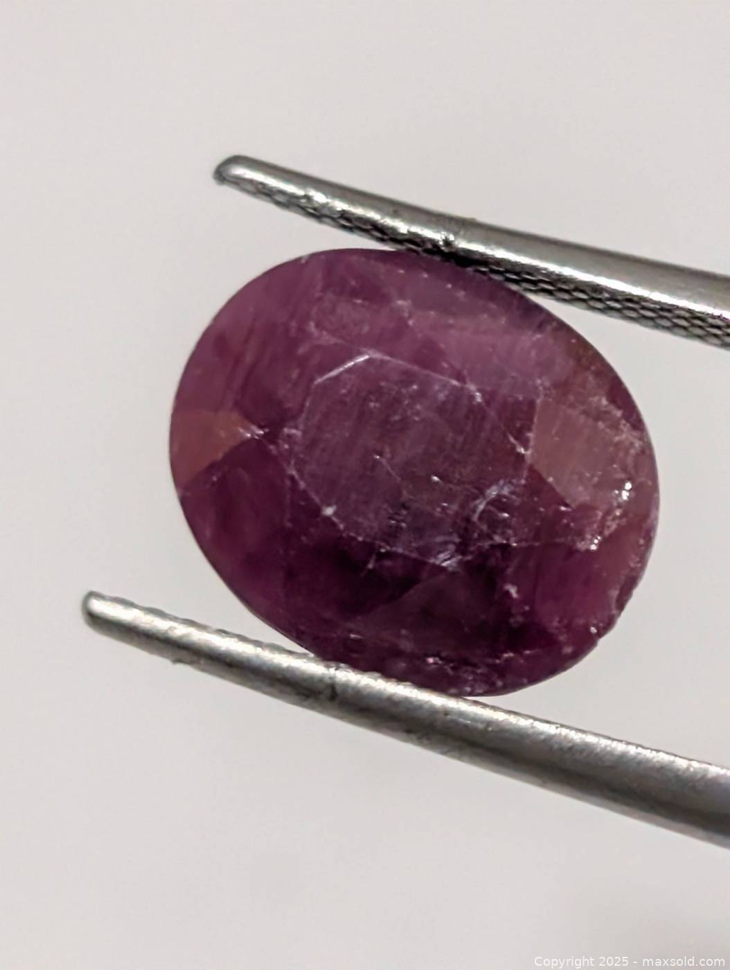 Genuine Ruby Gemstone 6.65ct | Maxsold