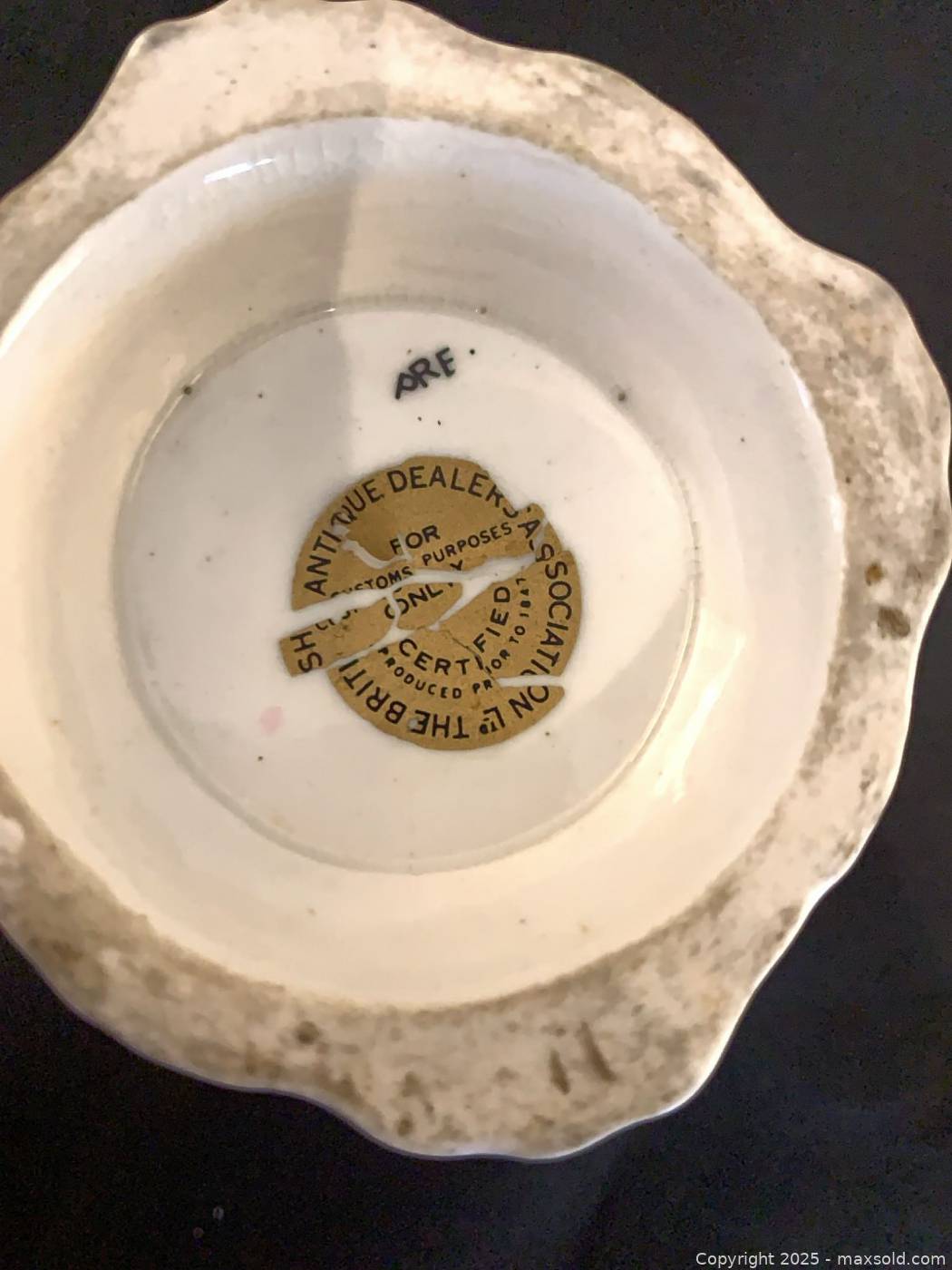 CA & Sons hand painted cream pitcher | Maxsold