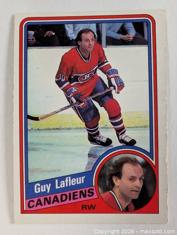 1984-85 O-Pee-Chee Guy Lafleur card #264 | Maxsold
