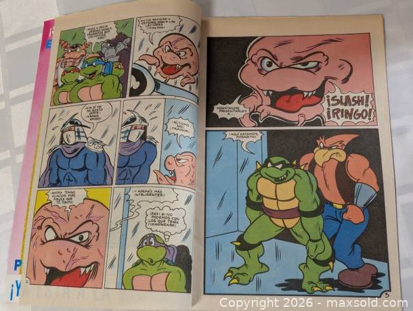 TMNT Tortugas Ninja Año 2 #30 Mexican Comic 1992 | Maxsold
