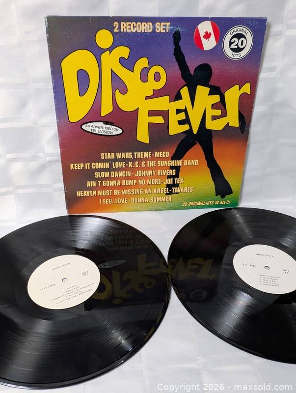Disco Fever double LP 2-record set | Maxsold