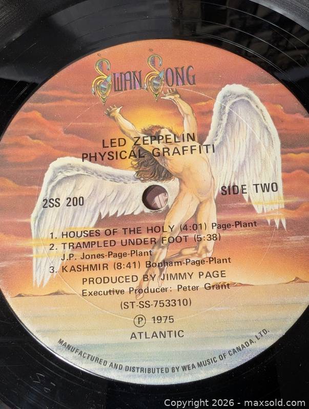 Led Zeppelin Physical Graffiti double LP | Maxsold