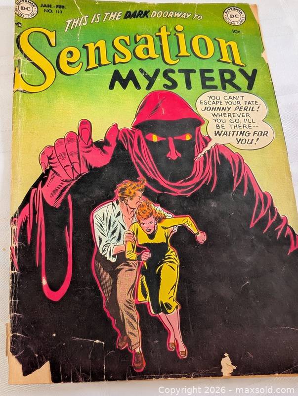 Sensation Mystery #113 comic book 1953 DC | Maxsold