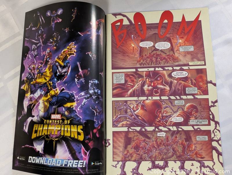 Venom #1 comic book 2018 Marvel | Maxsold