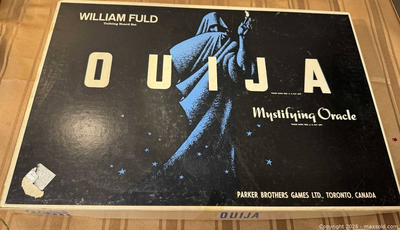 William Fuld Ouija board game set | Maxsold