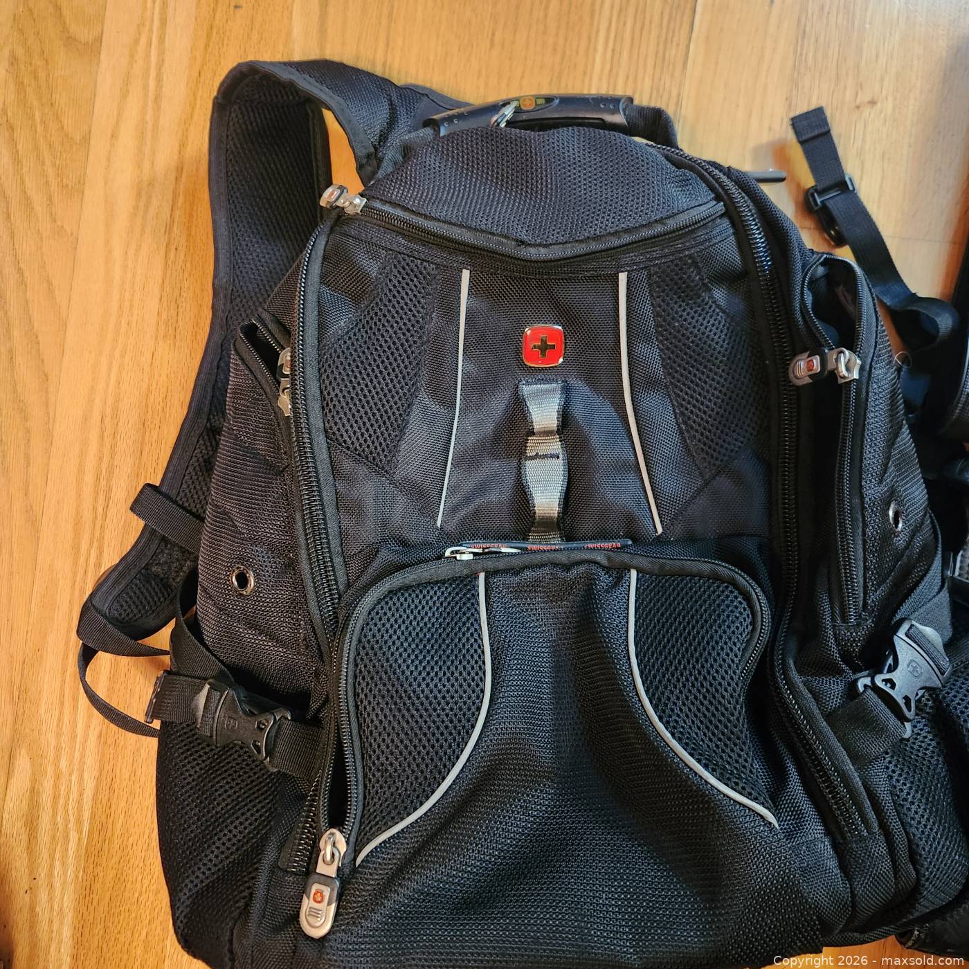 SwissGear backpack with three organizers | Maxsold